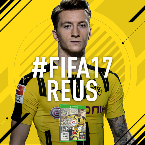 EA Sports Fifa 17 Cover: Reus, Rodriguez, Martial oder Hazard?