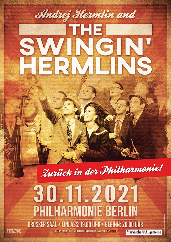 Gewinne Tickets für Andrej Hermlin and THE SWINGIN’ HERMLINS